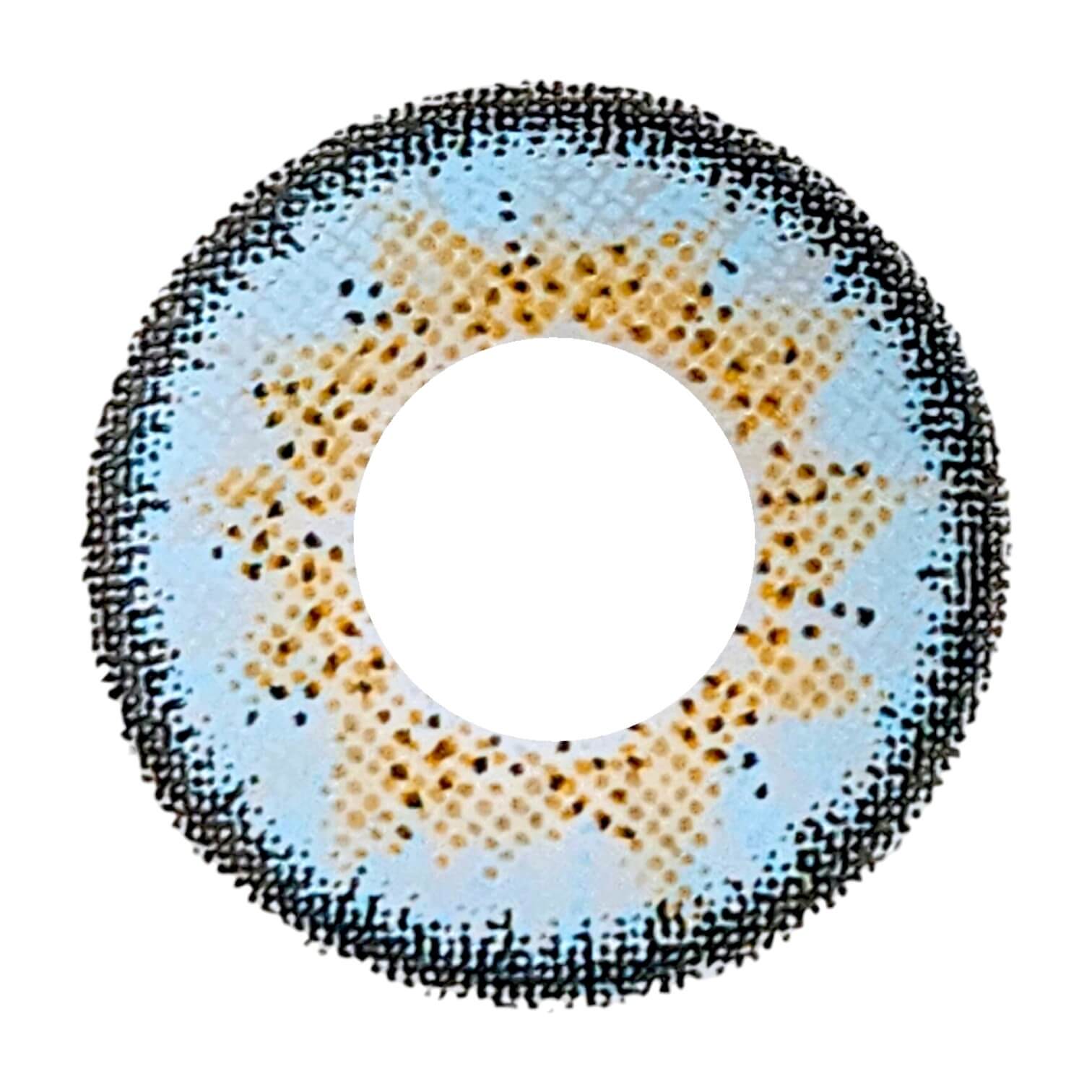 Sky Blue Colored Contacts - Bella Contact Lenses - Gothika.com