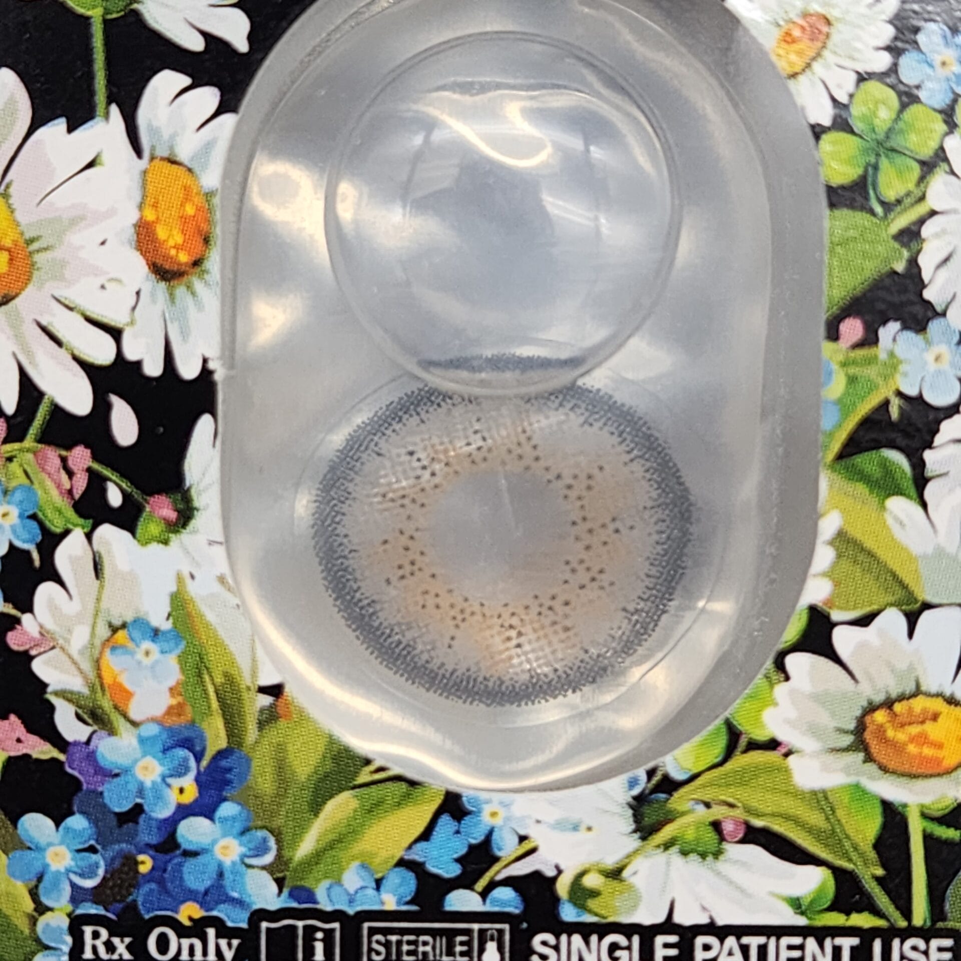 Platinum Gray Colored Contacts - Bella Contact Lenses - Gothika