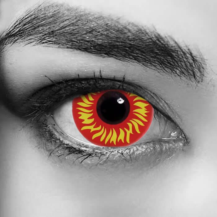 Fire Wolf Lenses By Softlens - Gothika.com