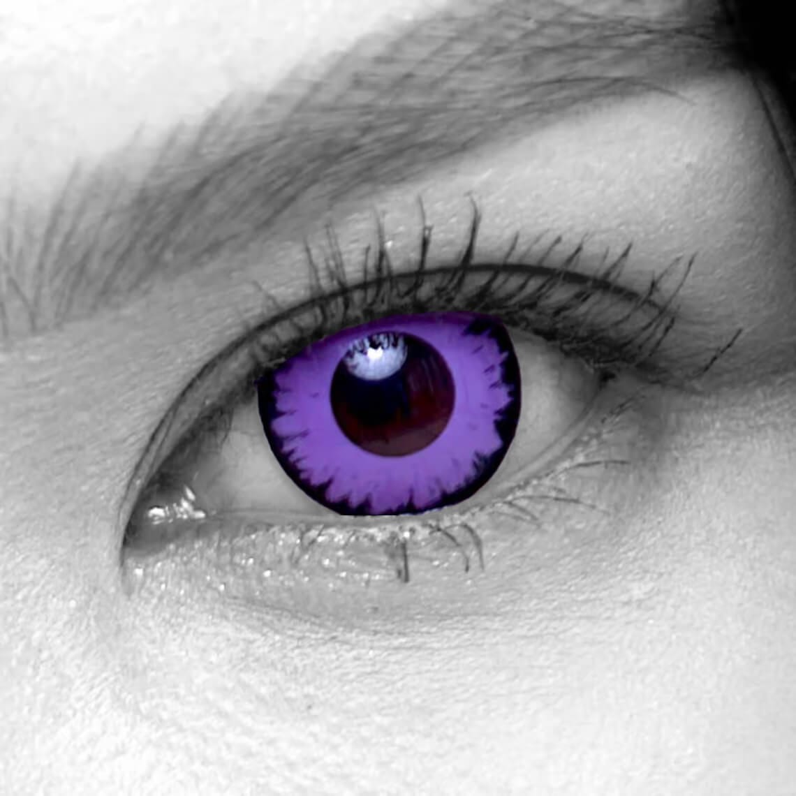 Purple Soul Piercer Contacts By Softlens - Gothika