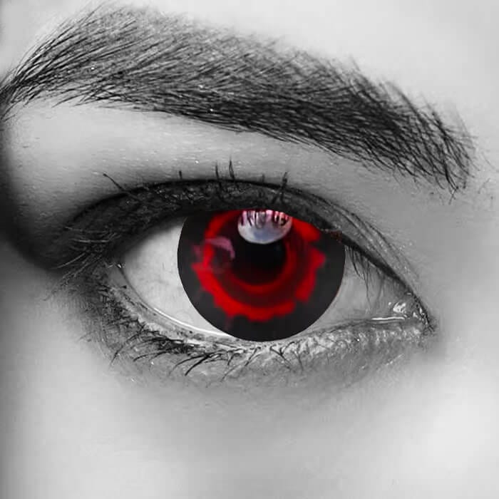 Crossroad Demon Contact Lenses By Softlens - Gothika.com