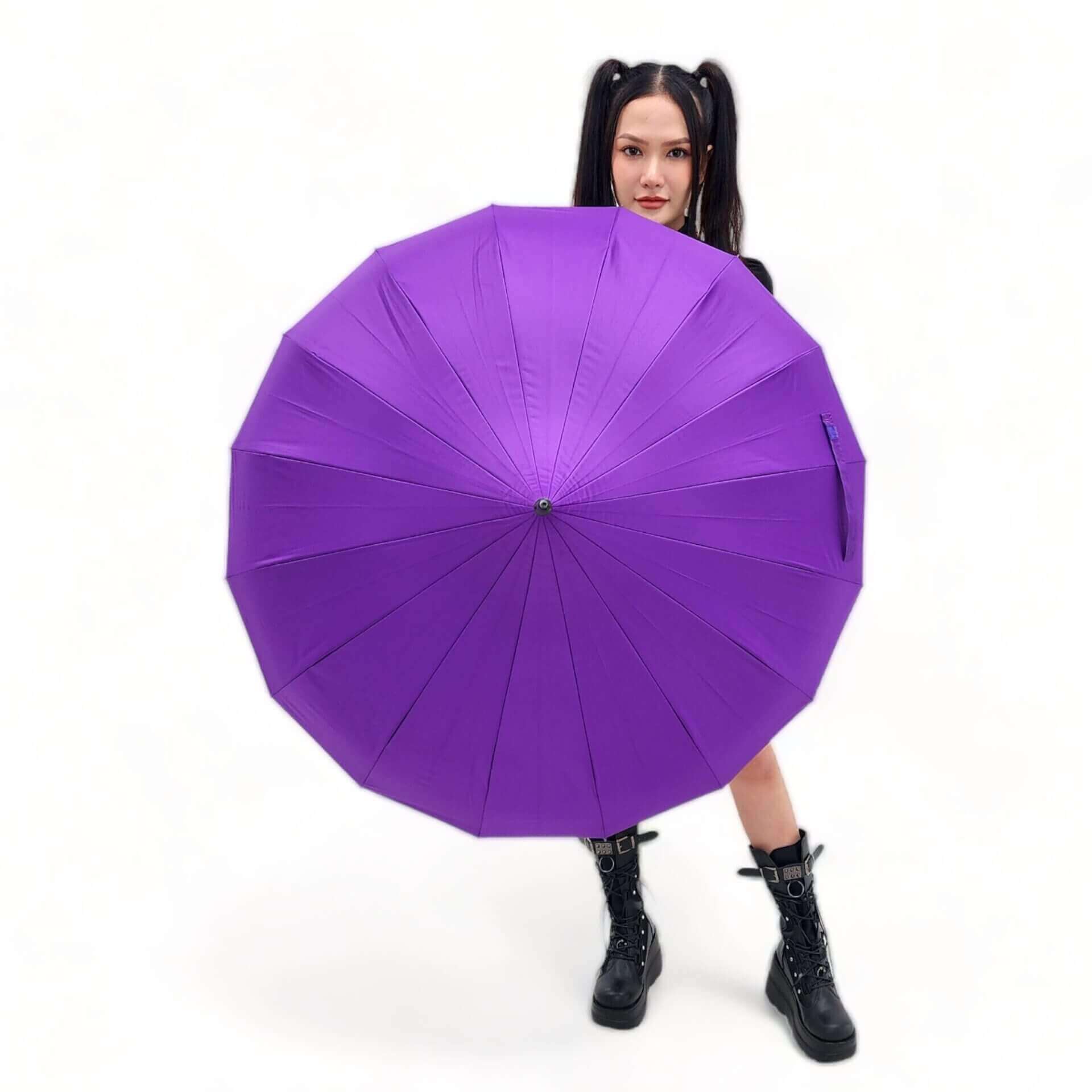 Royal Purple Gothic Pagoda Umbrella - Gothika
