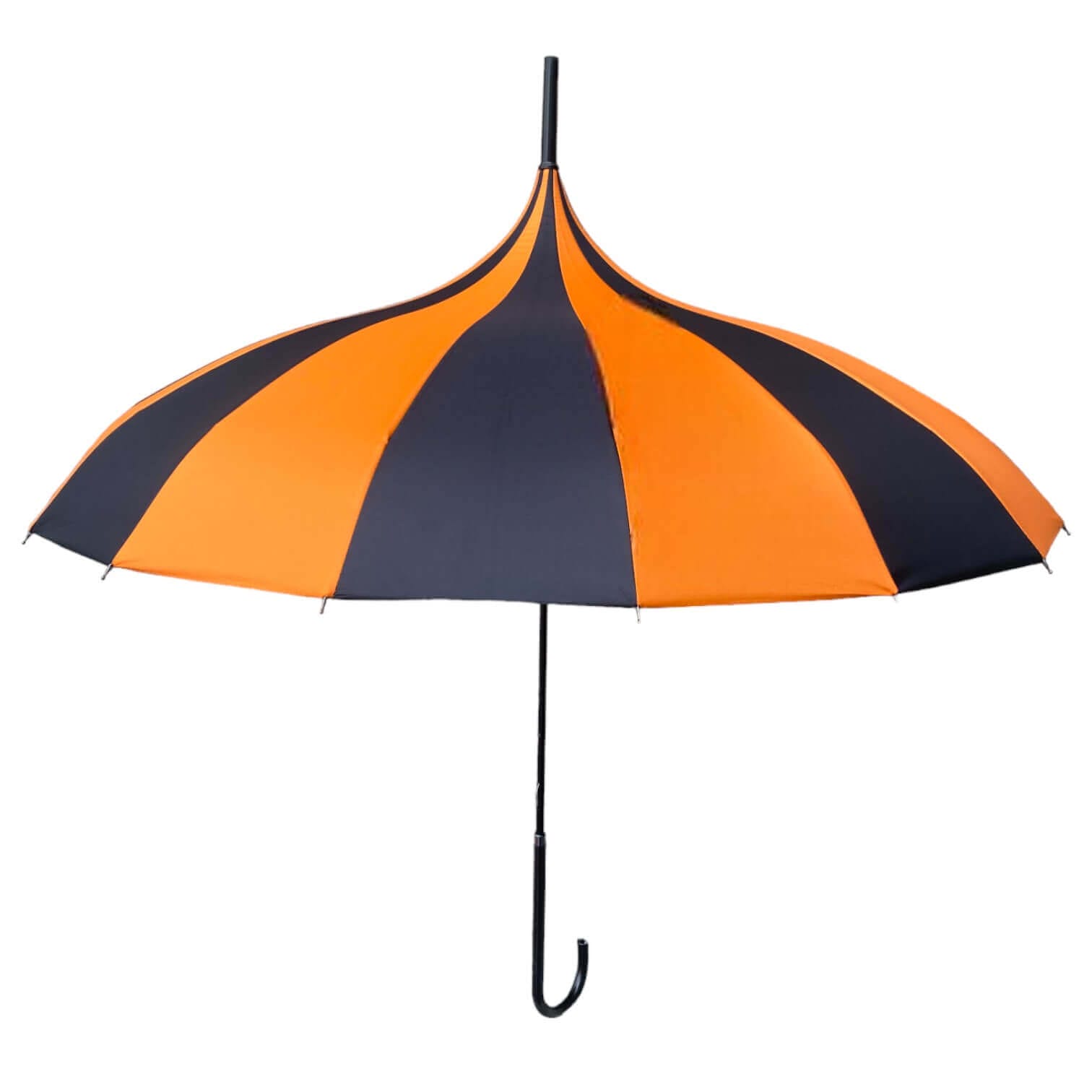 Halloweentown Black & Orange Pagoda Umbrella - Gothika.com