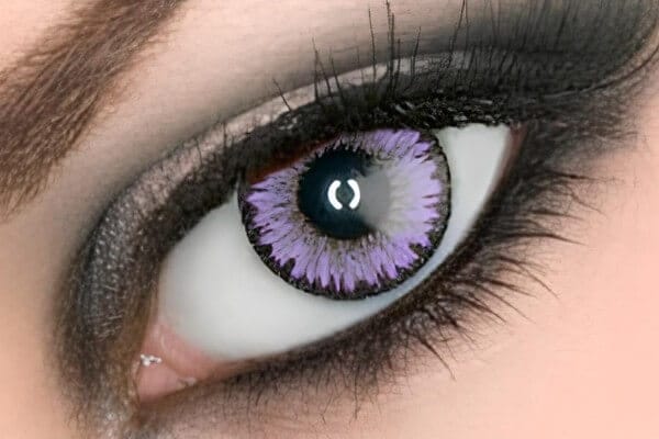Venus Color Pro Lenses - Violet Colored Contacts - Gothika.com